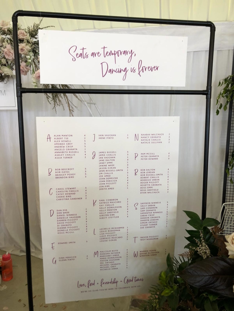 BLACK STAND - TWO SECTIONS - Hire In Style