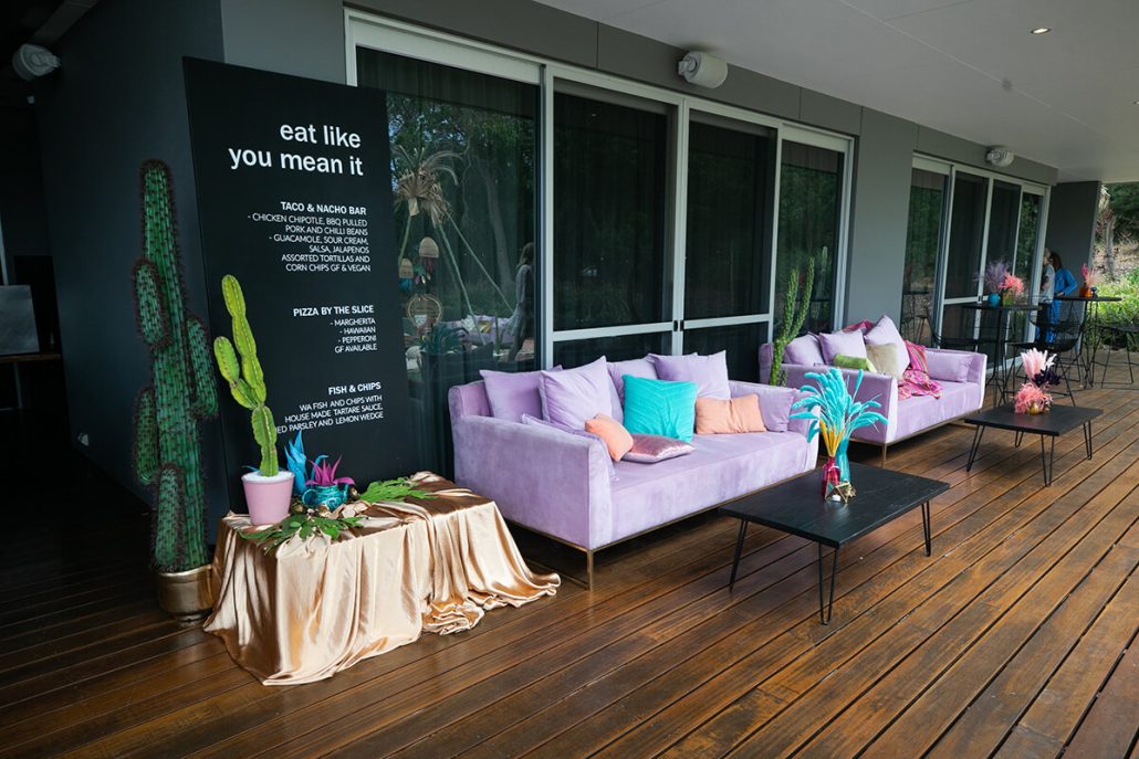 BLUSH PINK VELVET LOUNGE - Hire In Style