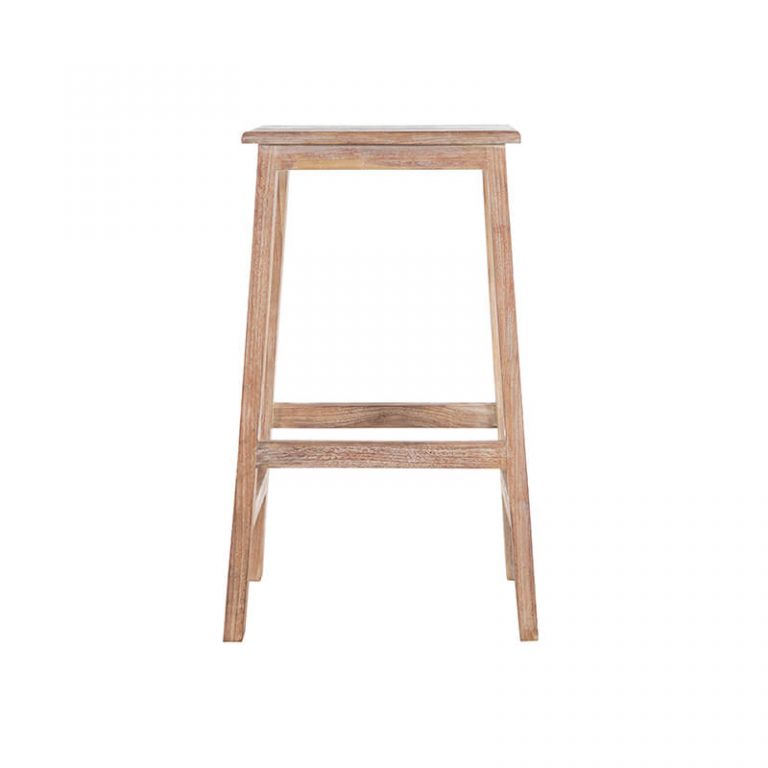 WHITE WASH BAR STOOL - Hire In Style