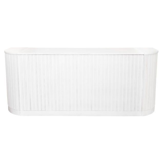 RIBBED WHITE BAR - Hire In Style