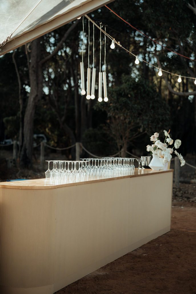 RIBBED NATURAL BAR - Hire In Style