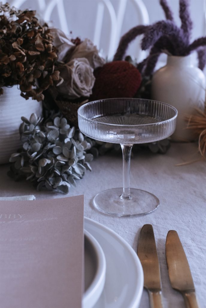 CLEAR RIBBED GLASSWARE - CHAMPAGNE SAUCER - Hire In Style
