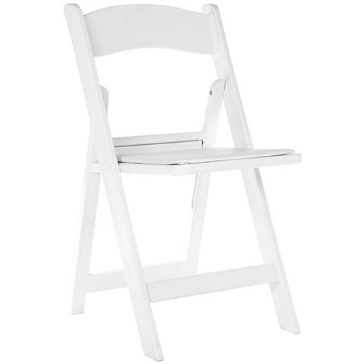 WHITE GLADIATOR CHAIR - Hire In Style