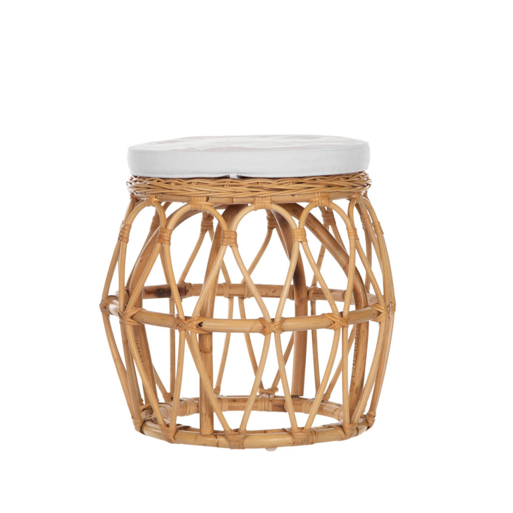 CANE POD STOOL - Hire In Style