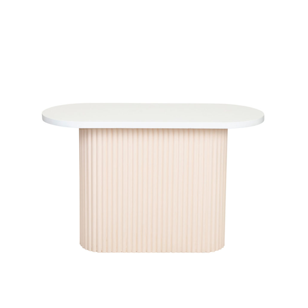 RIBBED FEATURE TABLE - Hire In Style